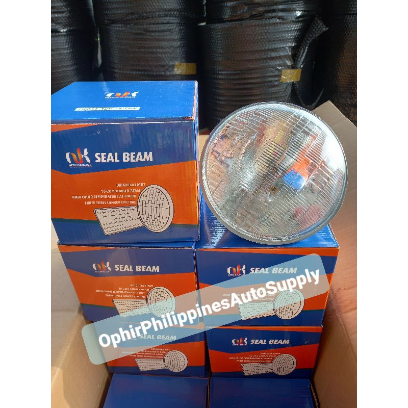 Halogen Sealed Beam Head light H6014 12V | Shopee Philippines