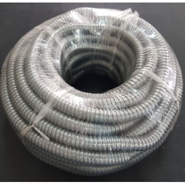 Metal conduit flexible hose 1/2"x30 meters 3/4"x30 meters galvanized metal flexible hose ...