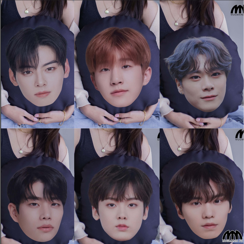 Astro Face Pillow - Mugmania - Bigger Size Pillow Head (15x18.5 inches ...