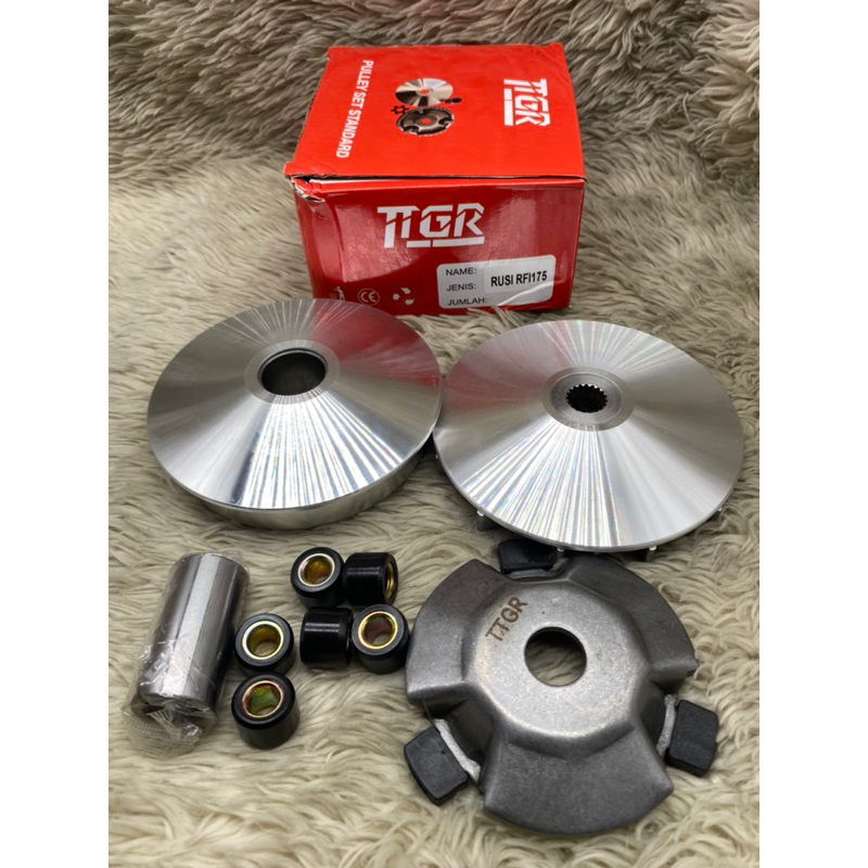 TTGR PULLEY SET RUSI RFI175（ PULLEY & DRIVE FACE & BACK PLATE & SLIDER ...