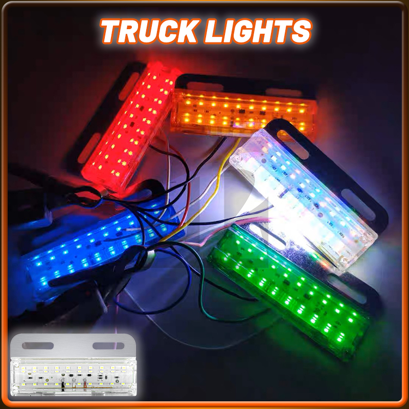 COD truck side lights truck 24V volt led lights trailer bus ship ...