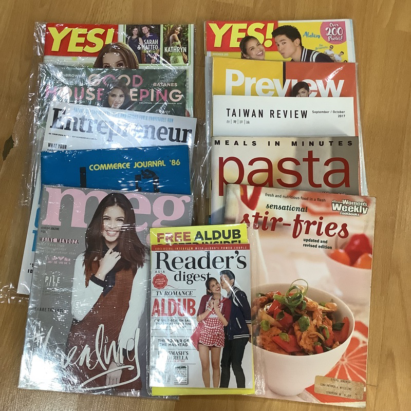 Assorted Magazines (Philippine/Foreign) | Shopee Philippines