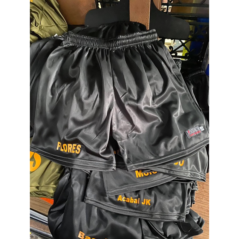 Botak Shorts with free name | Shopee Philippines