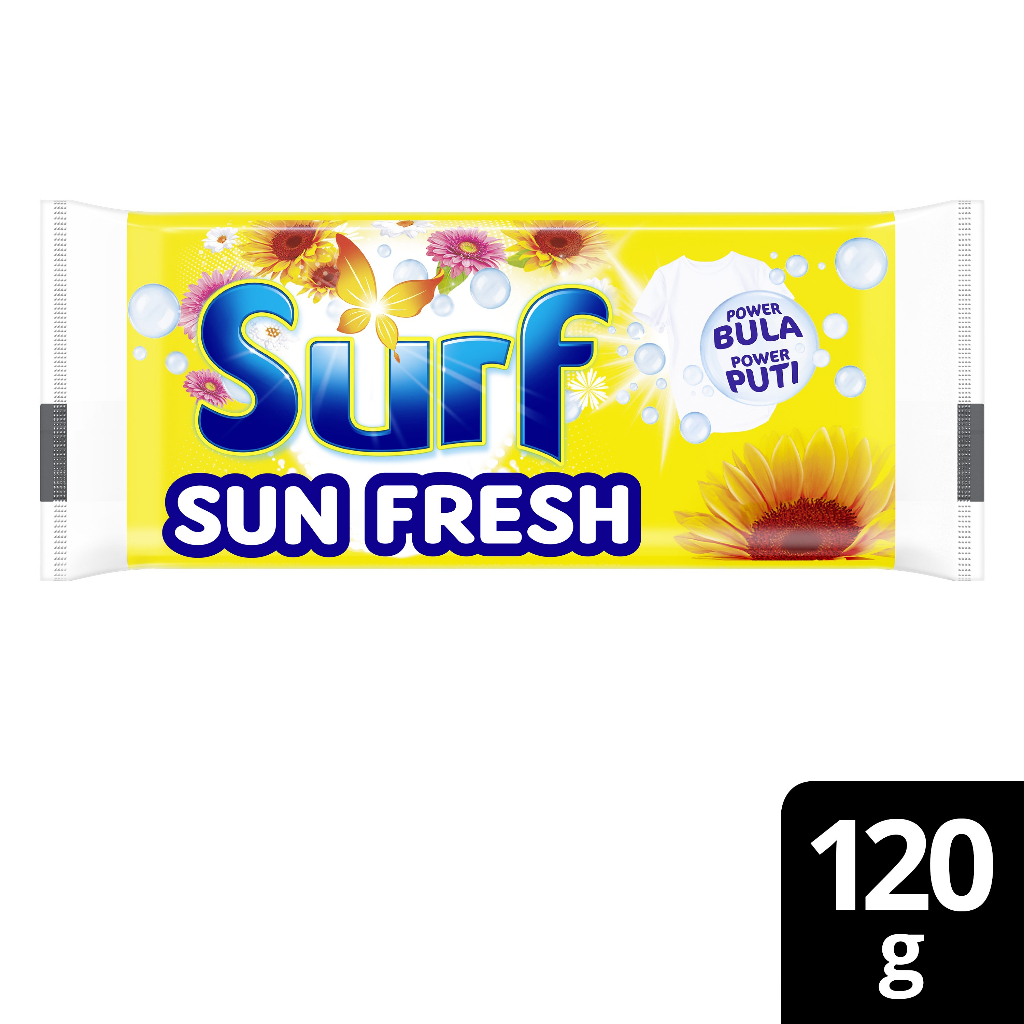 Surf Bar Detergent Sun Fresh 120g Jumbo Cut | Shopee Philippines