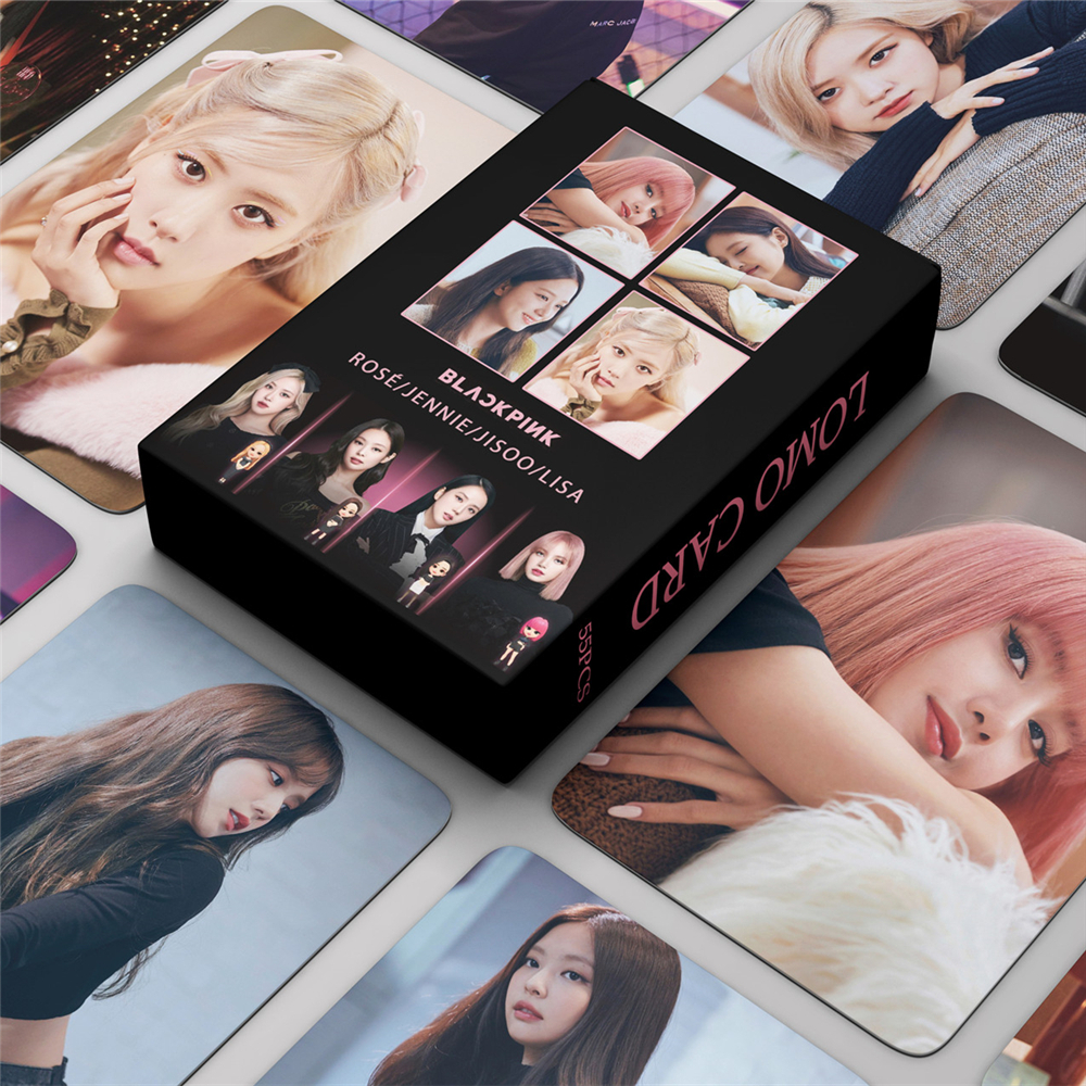 55pcs/set jollibee Bini CHERRY ON TOP Album Postcard bini photocards jollibee Kpop Group Lomo ...