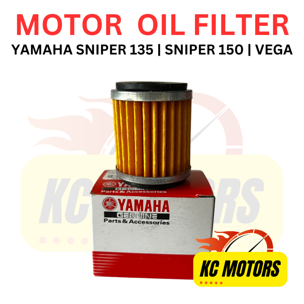 Oil Filter for Yamaha Sniper 135 | Sniper 150 | Vega | Shopee Philippines