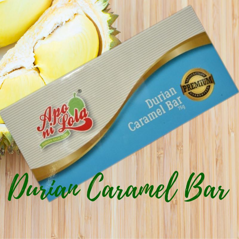 Apo ni Lola Durian Caramel Bar | Davao Durian Products | Shopee Philippines
