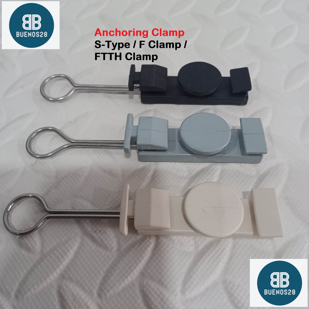 Clamp for Drop Cable Fiber Cable Anchoring Clamp S-Type / F Clamp ...