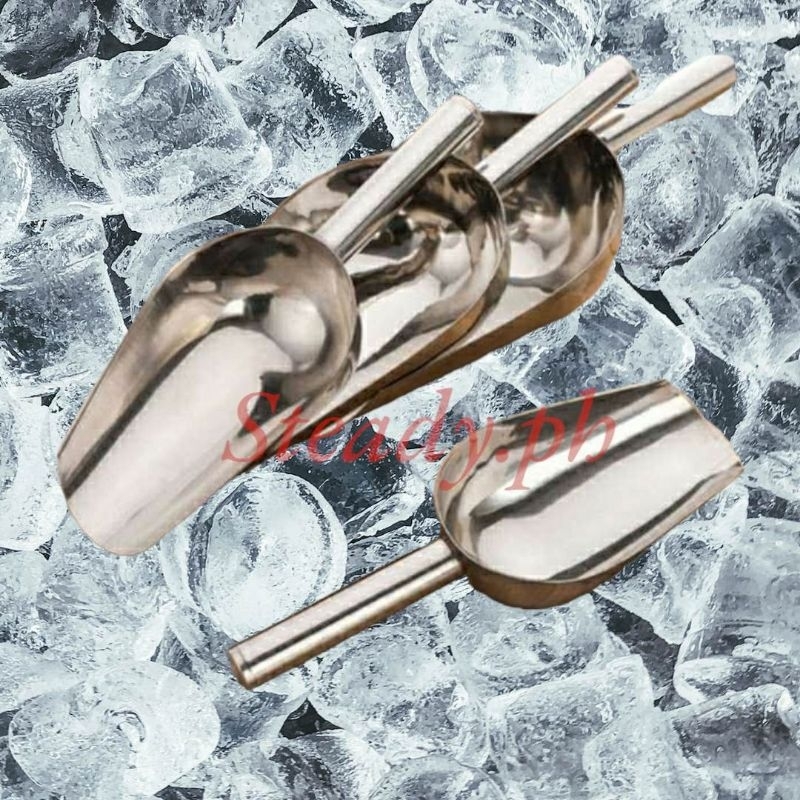 COD Stainless Ice or Rice Shovel/lce orRice Scoop or Sandok ng Yelo o ...