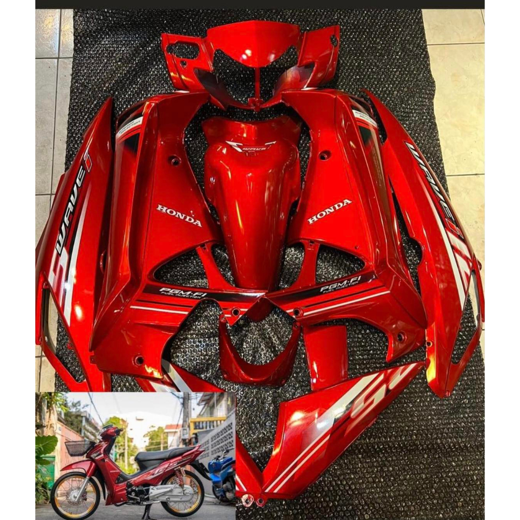 WAVE 125 I FAIRINGS SET | Shopee Philippines