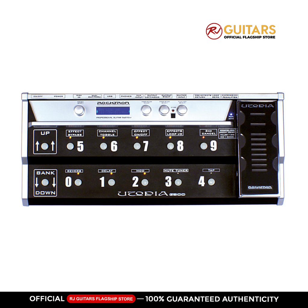 ROCKTRON UTOPIA G300 Multi-Effects Pedal | Shopee Philippines