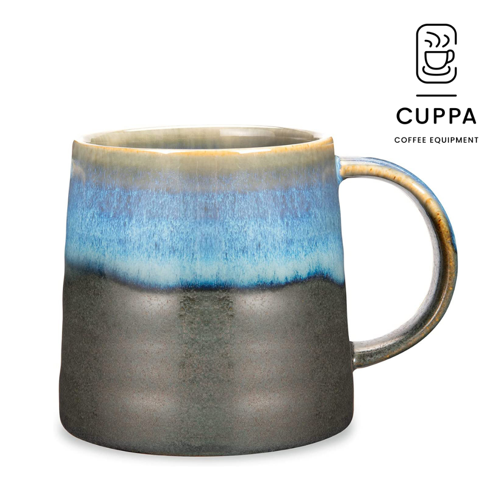 Cuppa Rock Blue Ceramic Stoneware Mug | Shopee Philippines