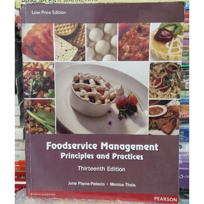 FOOD SERVICE MANAGEMENT PRINCIPLES AND PRACTICES 13TH EDITION | Shopee ...