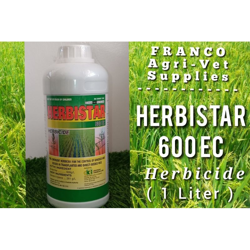 Herbistar 600EC ( 1 Liter ) Herbicide | Shopee Philippines
