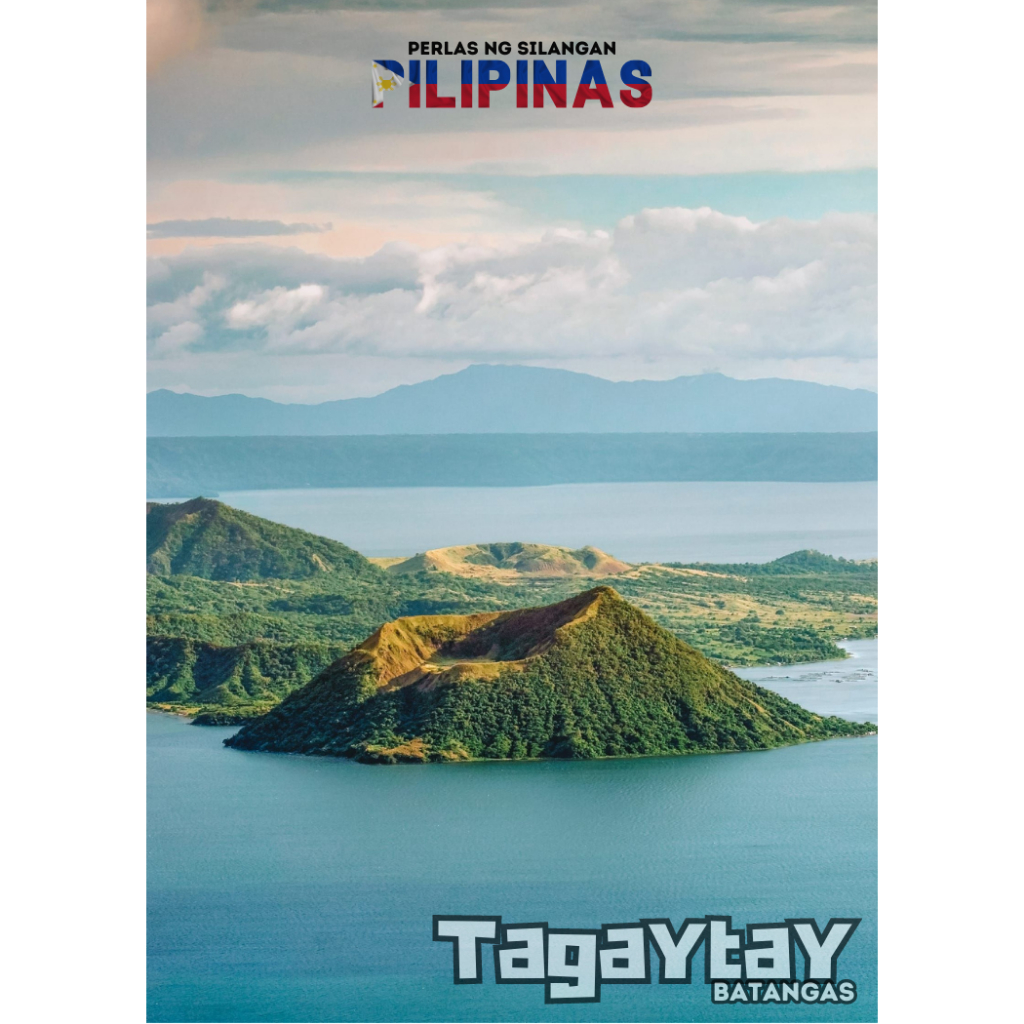 Philippines Tourist Spot Design Rubber Ref Magnet Souvenir (Tagaytay ...