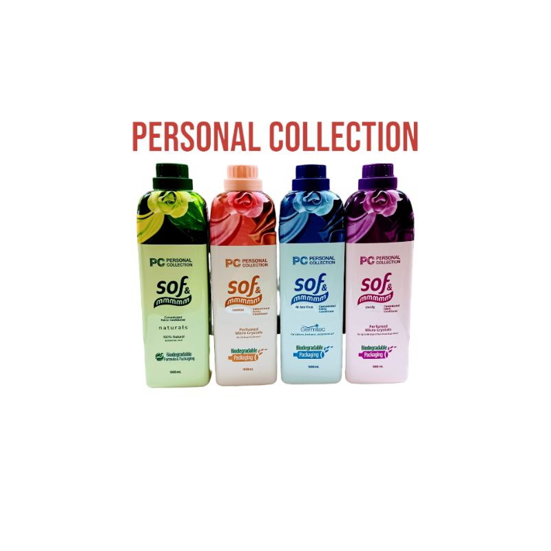 Personal Collection sof and mmm fabric conditioner by personal ...
