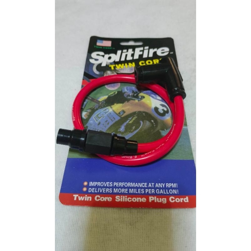 SPARK PLUG CAP WITH WIRE SPLIT FIRE BRAND | Shopee Philippines