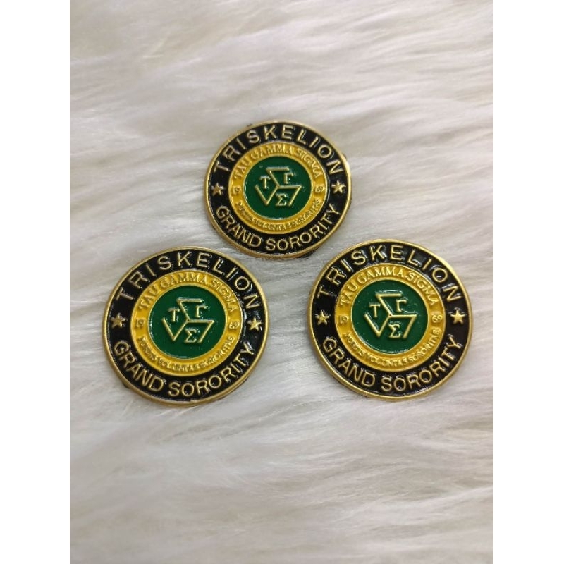 Triskelion Emblem Sticker Small Tau Gamma Sigma CP Emblem (1.5 x 1.5 ...