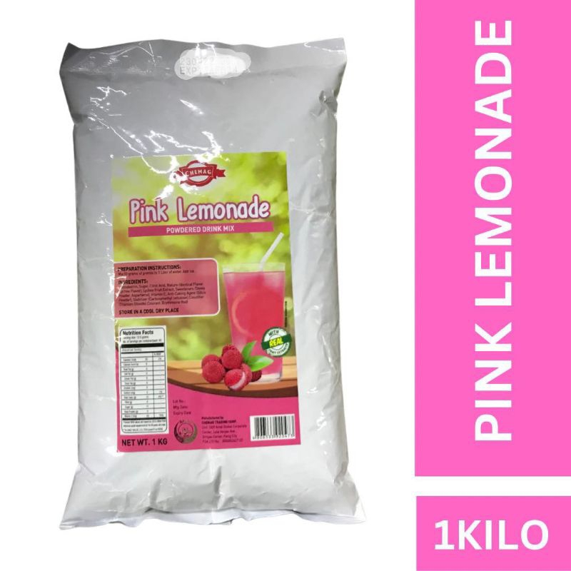 Pink Lemonade 1 Kilo ( Good for 20 Liters ) | Shopee Philippines