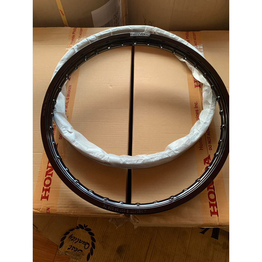 VANZBOY ALLOY RIM BLACK SET BROKEN SIZE | Shopee Philippines