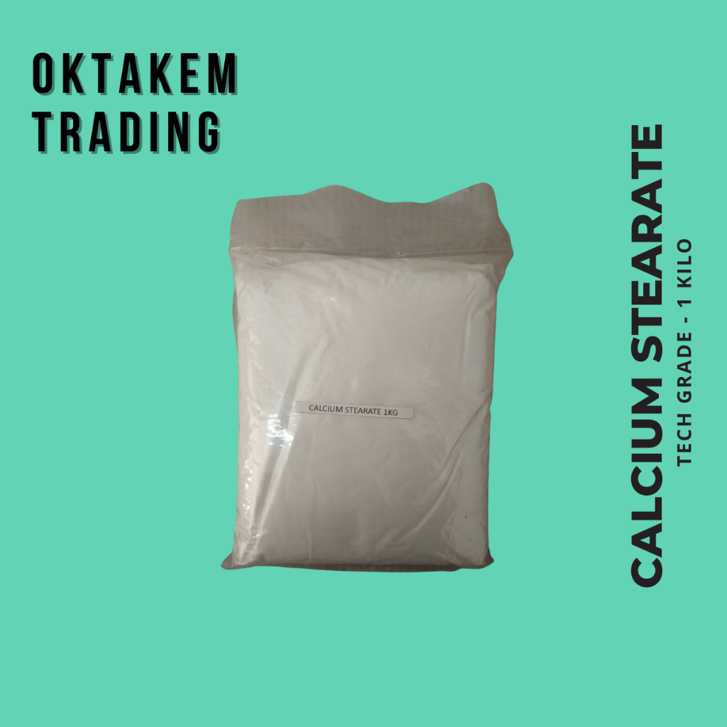 Calcium Stearate Technical Grade for Waterproofing Lubricant Thickener Stabilizer Oktakem ...