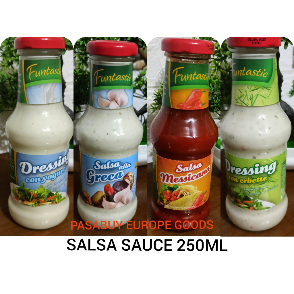 Funtastic Dressing/Sauce/Salsa Different FLavour | Shopee Philippines