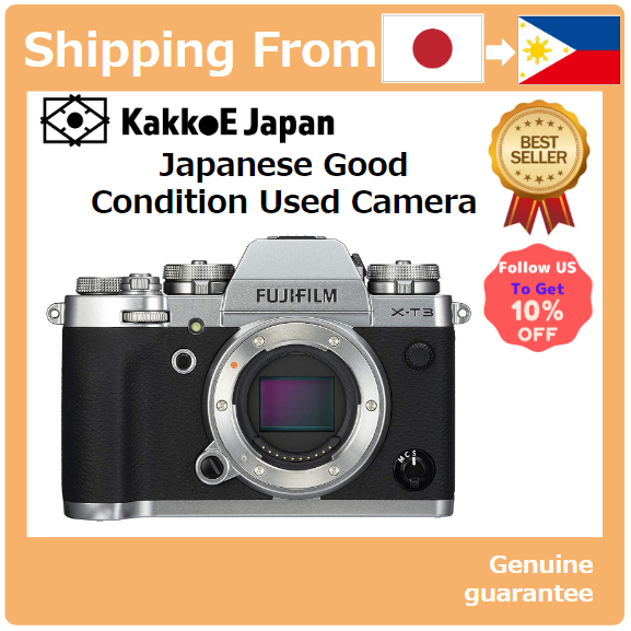 [Japanese Used Camera] FUJIFILM Mireless SLR Camera X-T3 Body Silver X ...