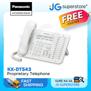 Panasonic KX-DT543 Digital Proprietary Telephone with 24 Programmable ...