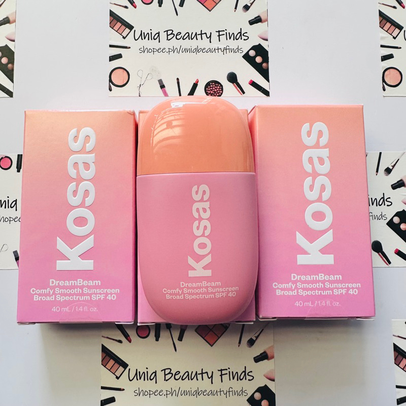 Authentic Kosas DreamBeam Silicone-Free Mineral Sunscreen SPF 40 ...