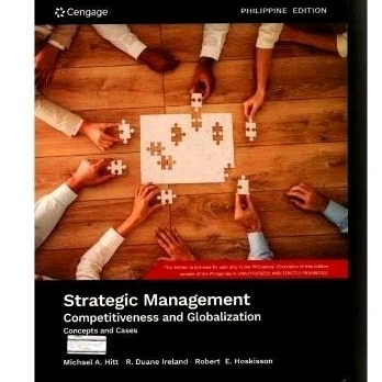 Strategic Management Competitiveness and Globalization 2022 edition ...