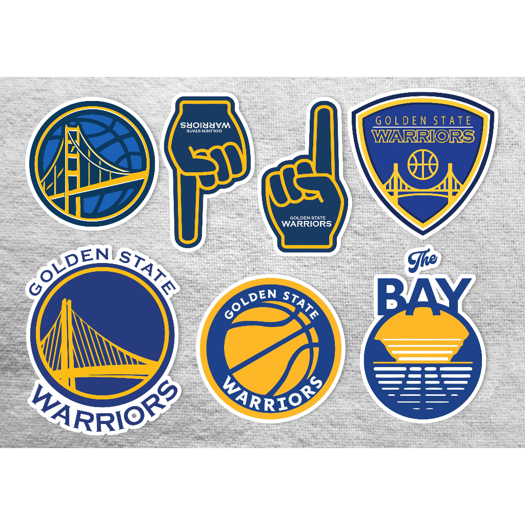 Warriors Outdoor Sticker | Golden State Warriors Decal | Warriors Car ...