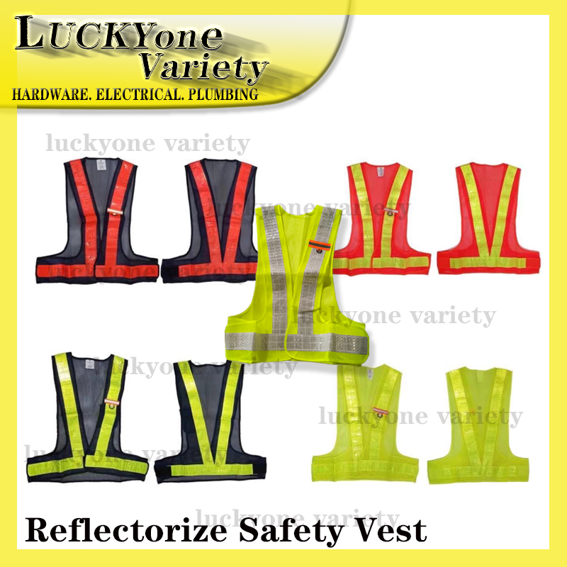 #(2213) SKELETON TYPE REFLECTORIZE SAFETY VEST W/ ID HOLDER | Shopee ...