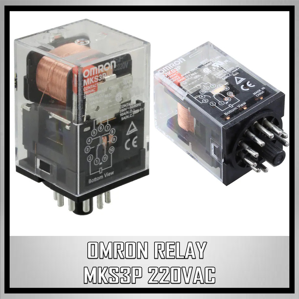 OMRON MKS3P 220V / OEM MK3P 24VDC AND 220V / 11 PIN RELAY | Shopee ...
