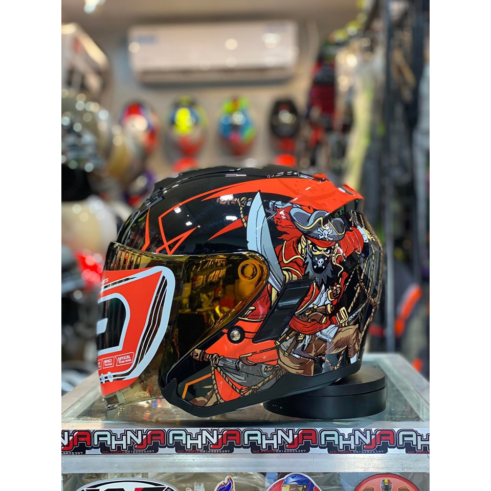 ID VENOM HALF FACE HELMET PLAIN COLORS | Shopee Philippines