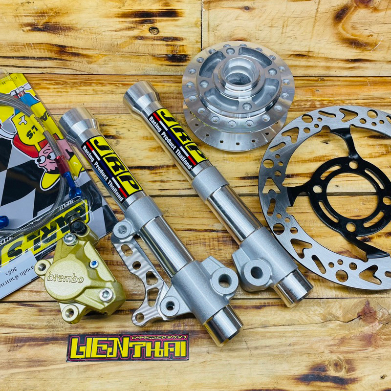 Ligthen Front Shock Outer Tube W/ Caliper NGO Set - Wave, RS125, XRM ...