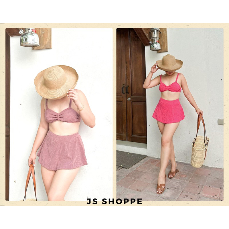 COD MILLIE 3in1 Swimwear Set |34| JS Shoppe | Shopee Philippines