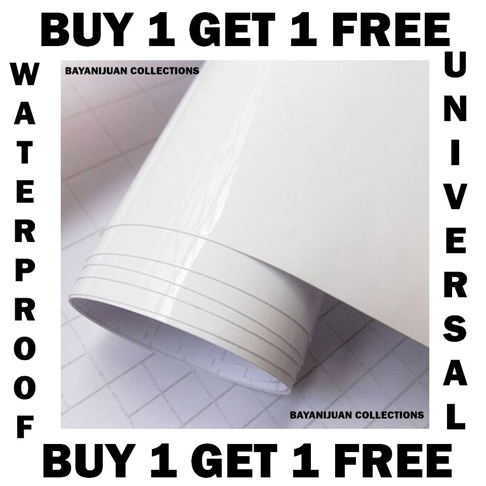 white sticker buy 1 get 1 free motorcycle car motor stickers wrap vinyl ...