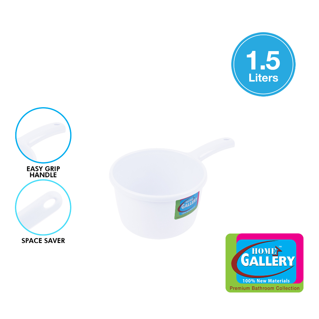 Home Gallery Water Dipper | PP (Polypropylene) | Multi-Purpose Bathroom ...