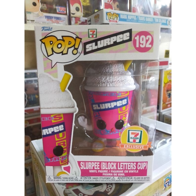 Funko POP! Slurpee (Block Letters Cup) - 7 Eleven exclusive | Shopee ...