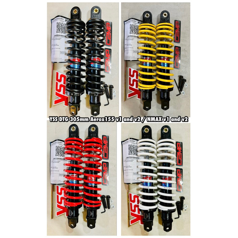 YSS DTG 305mm Aerox 155 v1 and v2 / NMAX v1 and v2 | Shopee Philippines