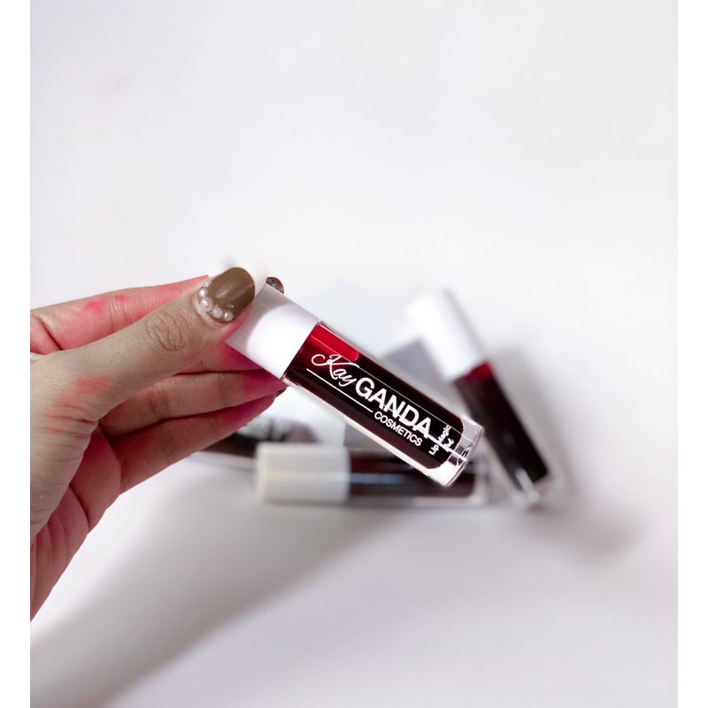 Kay GANDA Cosmetics Lip Magic Red Wand 5ml | Shopee Philippines