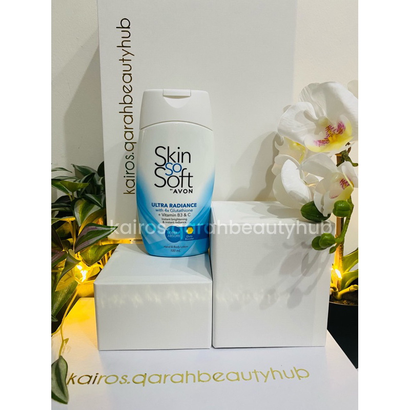 Avon SSS whitening Ultra Radiance Glutathione Lotion with Vitamin B3&C ...