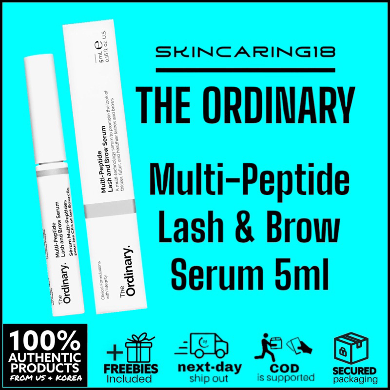 The Ordinary Multi Peptide Lash And Brow Serum 5ml By Skincaring18 Us
