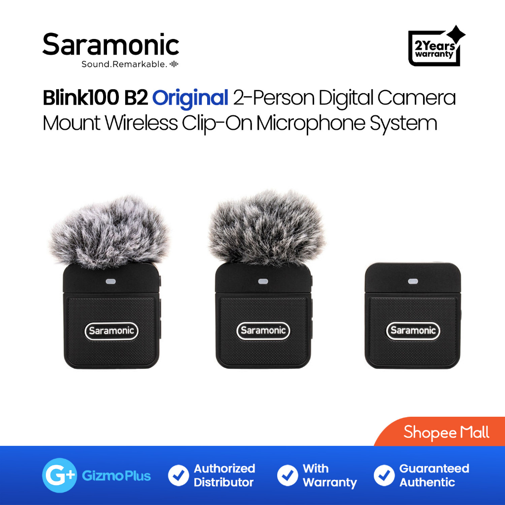 Saramonic Blink 100 / Blink100 Series B1 B2 B3 B4 B5 B6 Dual-Channel ...