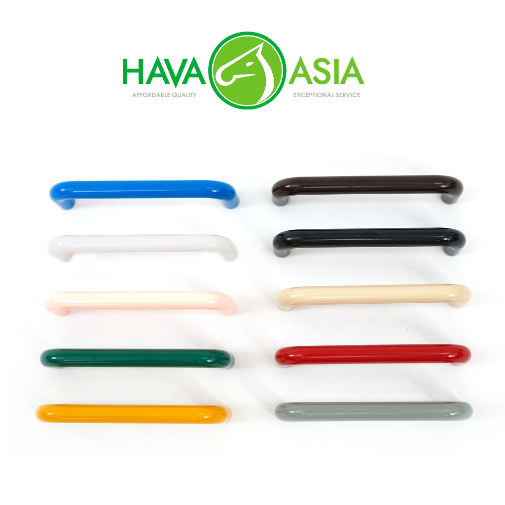 HavaAsia ABS Plastic Cabinet Pull Handle Kitchen Wardrobe Drawer ...