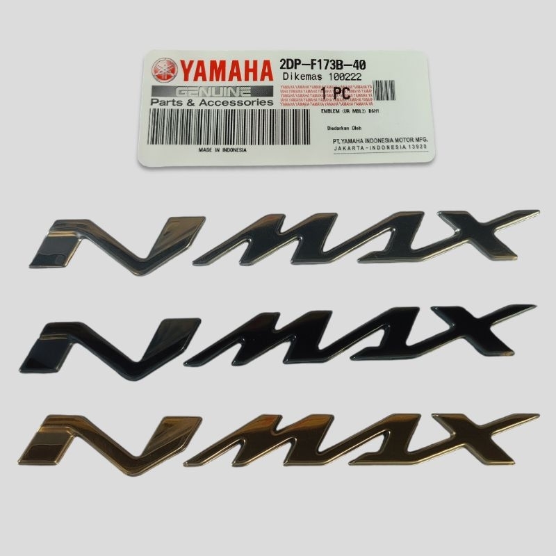Yamaha Genuine (PER PIECE) EMBLEM 3D NMAX V1 V2 | Shopee Philippines
