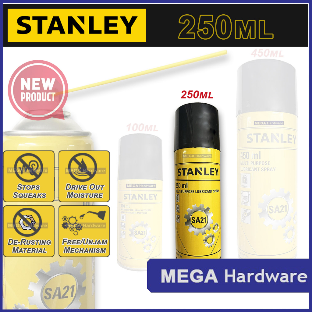 STANLEY Lubricant Oil Spray - Multi Purpose / Same with WD-40 (100ml ...