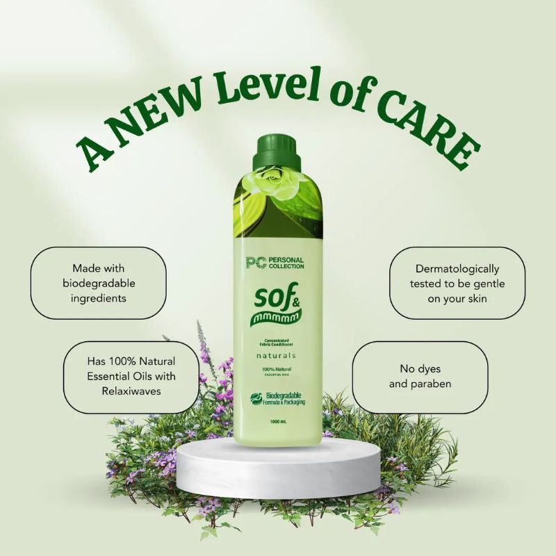 SOF NATURALS fabcon 1000ML by Personal Collection | Shopee Philippines