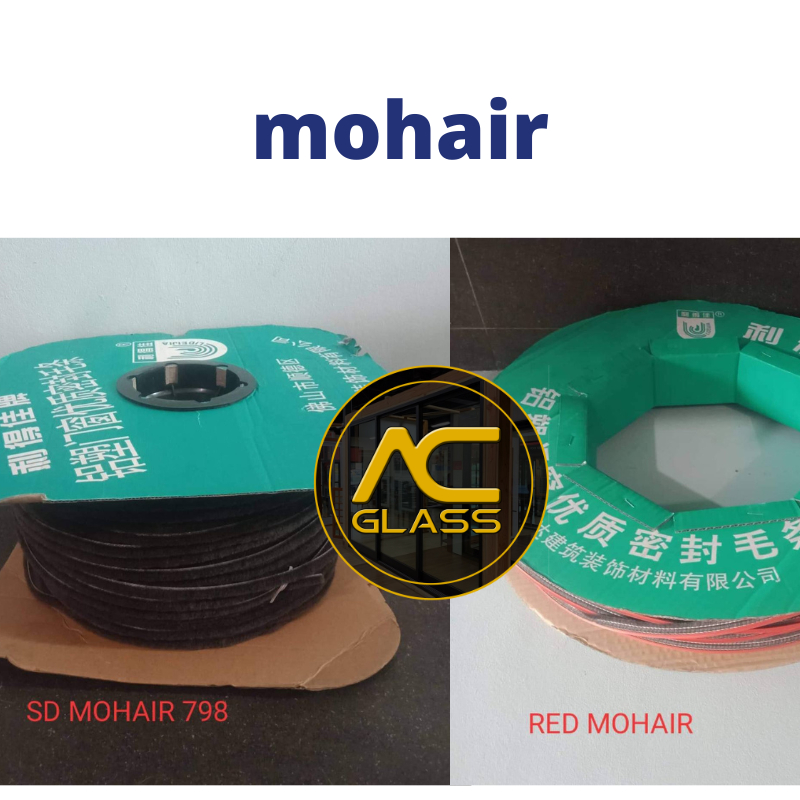 AC GLASS: SD,ED,RED MOHAIR for Aluminum Doors and Windows for ...
