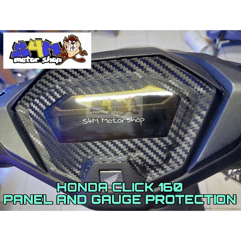 HONDA CLICK 160 2in1 Panel and Gauge Protection (Anti-moist) | Shopee ...